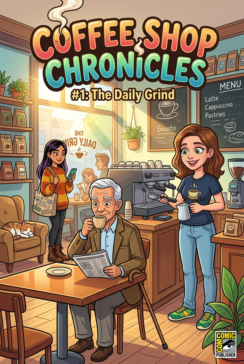 Coffee Shop Chronicles | ComicInk